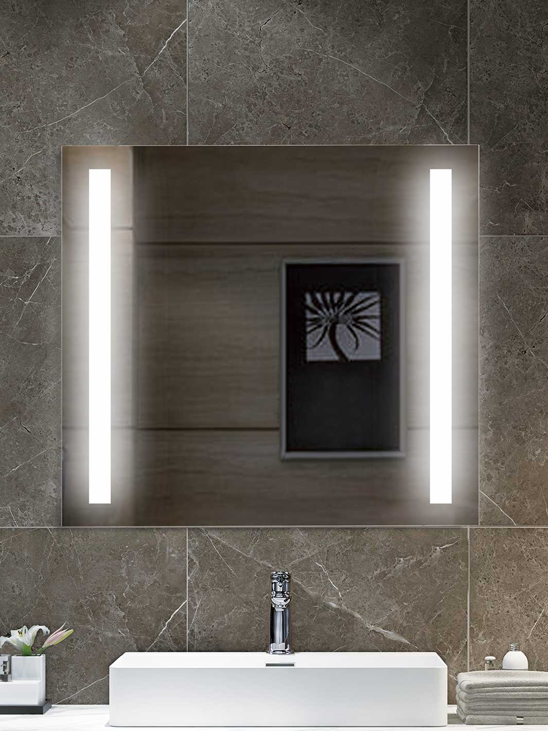 LED Backlit Bathroom Mirrors - 20-48 Inches